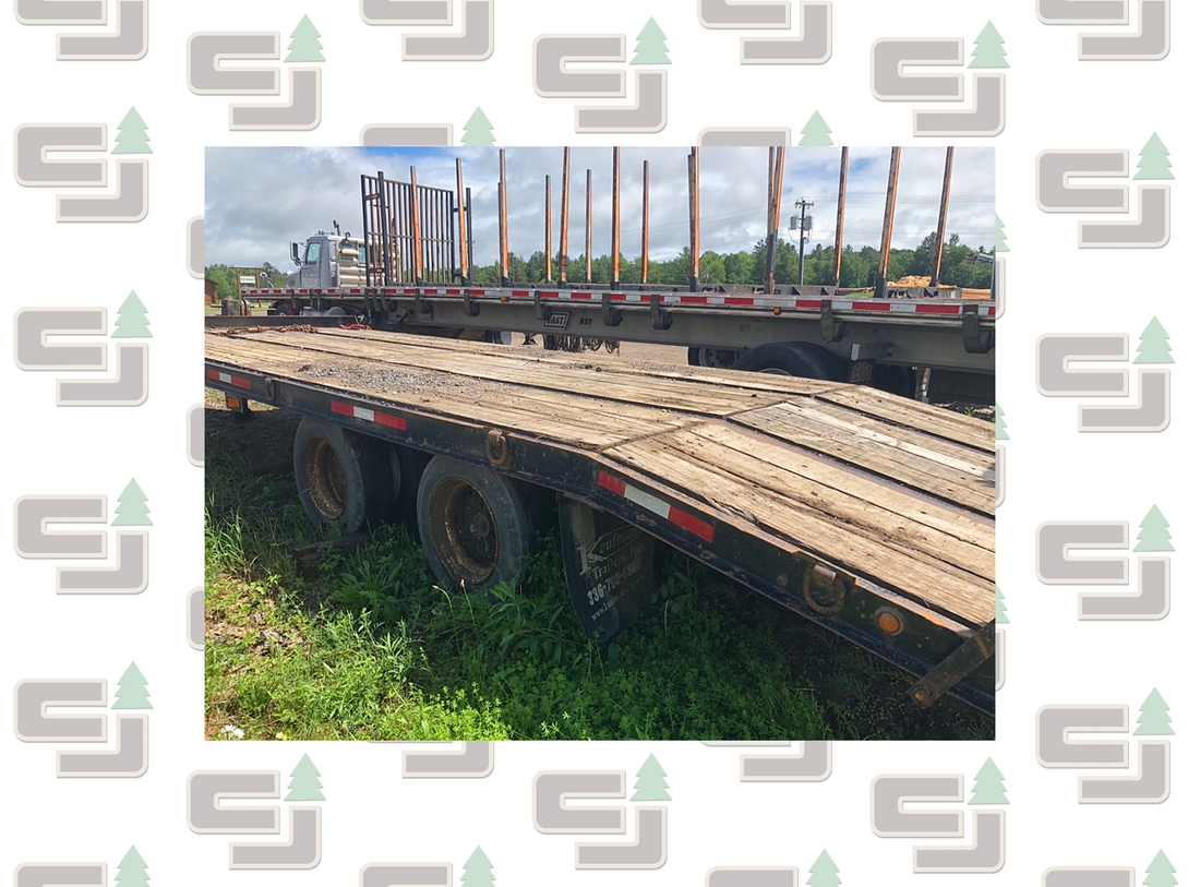 20 ton Tag Trailer – CJ Logging Equipment