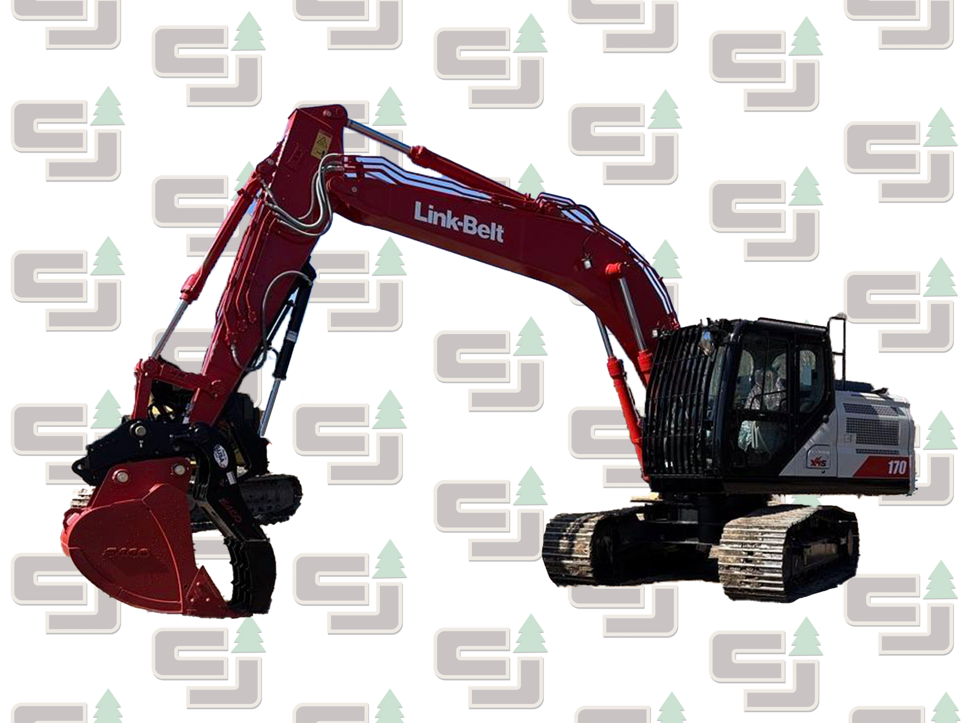 Excavator Link-belt 170X4S – CJ Logging Equipment
