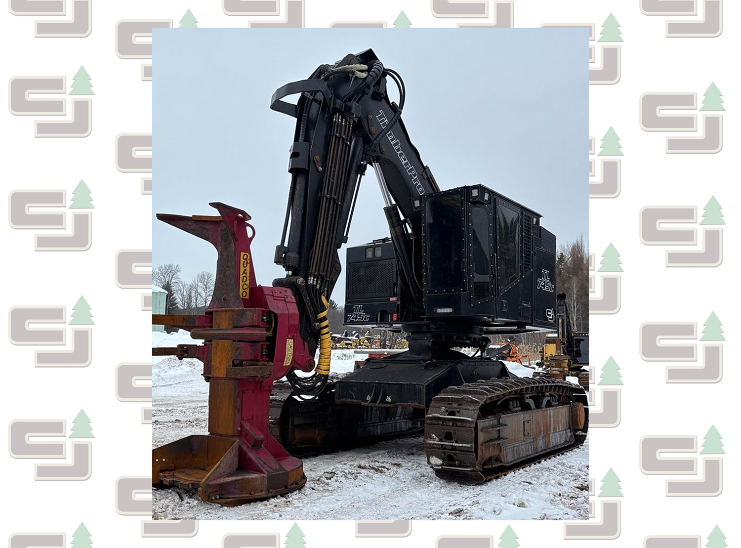 2017 TimberPro TL745C Feller Buncher – CJ Logging Equipment