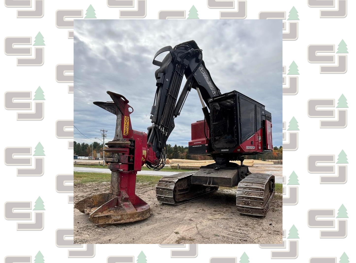 Feller Buncher Timberpro TL745D – CJ Logging Equipment