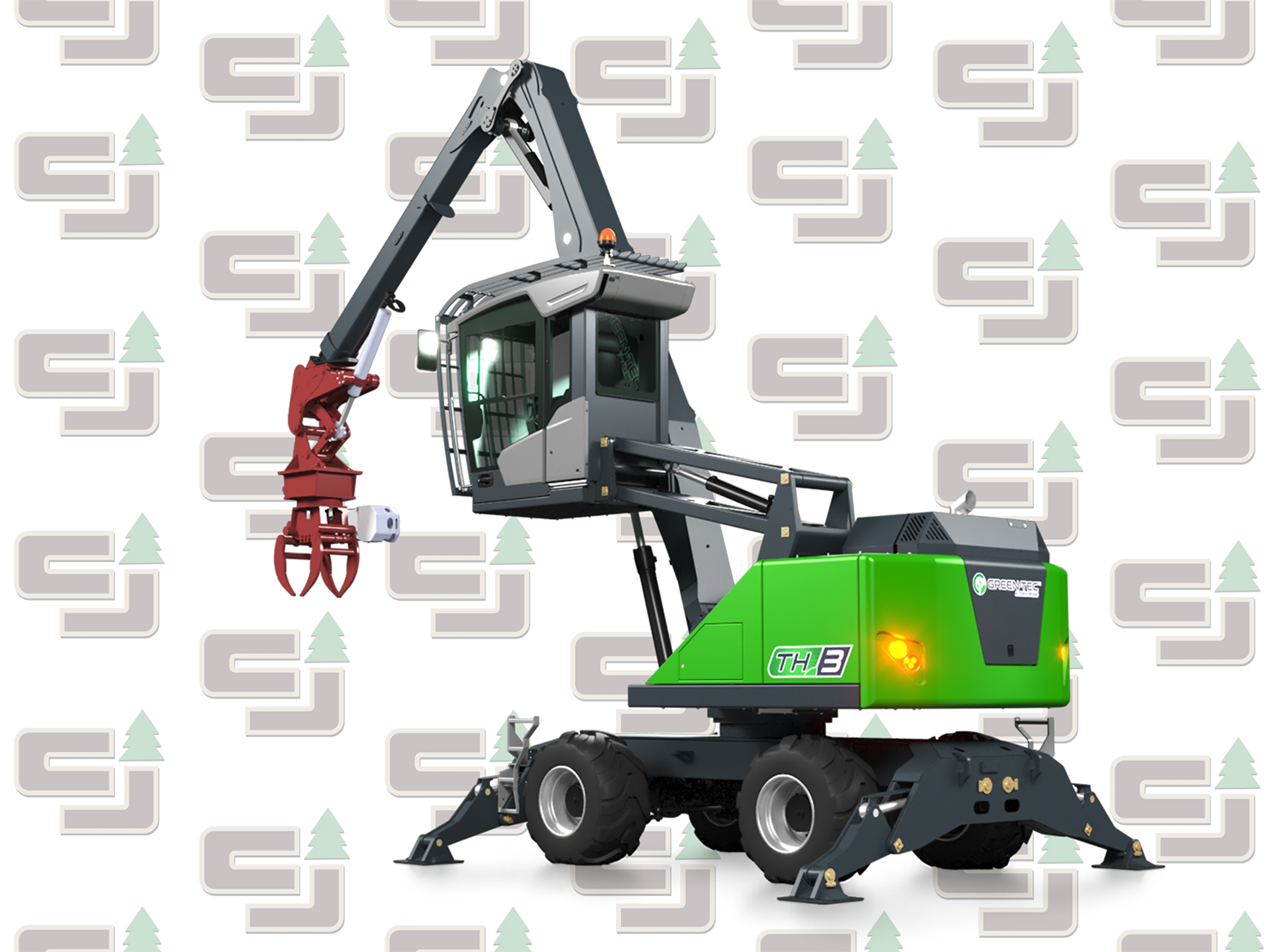 Green-Tec Tree Care Handler TH3 – CJ Logging Equipment